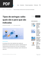 37 - Os Componentes e Os Calibres Das Agulhas | PDF | Seringa | Obesidade