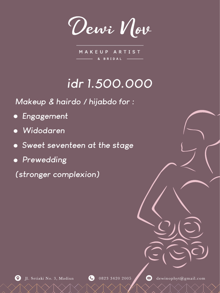 Pricelist Makeup | PDF