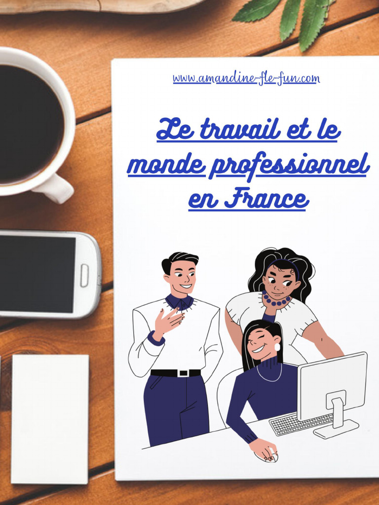Le Travail Et Le Monde Professionnel Fle - Niveau B1 - B2 | PDF