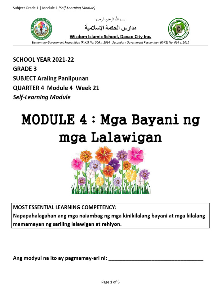 AP 3 Module 4 Q 4 | PDF