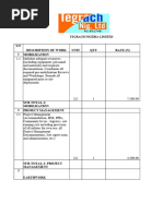 Boq For Box Culvert | PDF | Concrete | Structural Engineering