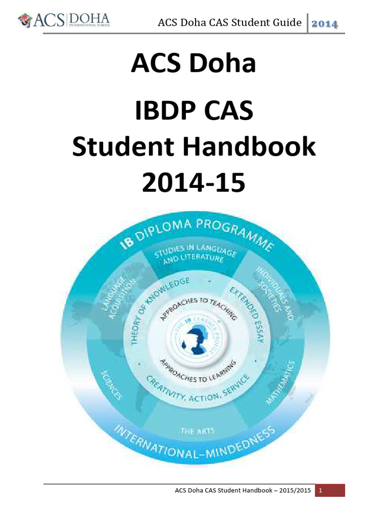Ibdp and Ap Cas Instructions | PDF | Learning | Experience