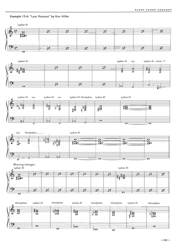 Mus Modal Jazz Composition Harmony MT40M61996 (103 145) | PDF