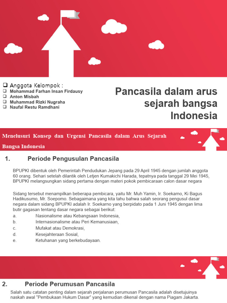 Pancasila Dalam Arus Sejarah Bangsa Indonesia | PDF Pancasila Dalam Arus Sejarah Bangsa Indonesia | PDF