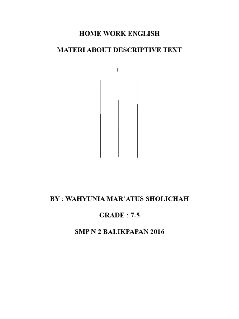 Home Work English | PDF