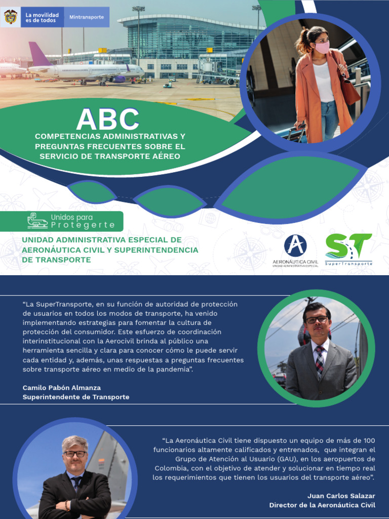 Abc Supertransporte Aerocivil | PDF | Aeropuerto | Economias