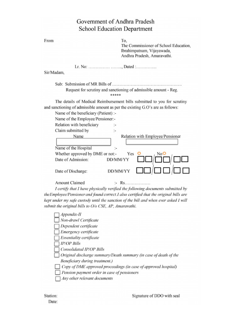 DDO Declaration | PDF