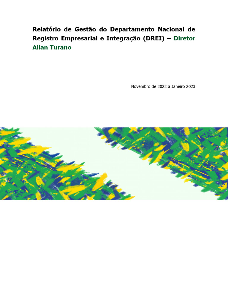 Relat Rio DREI Gest o Allan Turano 2022 1689029897 | PDF