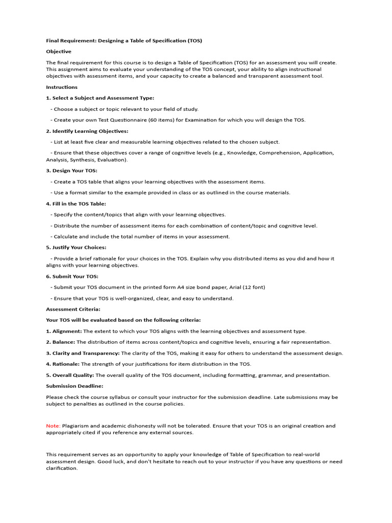 Final Requirement Assessement in Learning 1 | PDF | Educational ... Final Requirement Assessement in Learning 1 | PDF | Educational ...