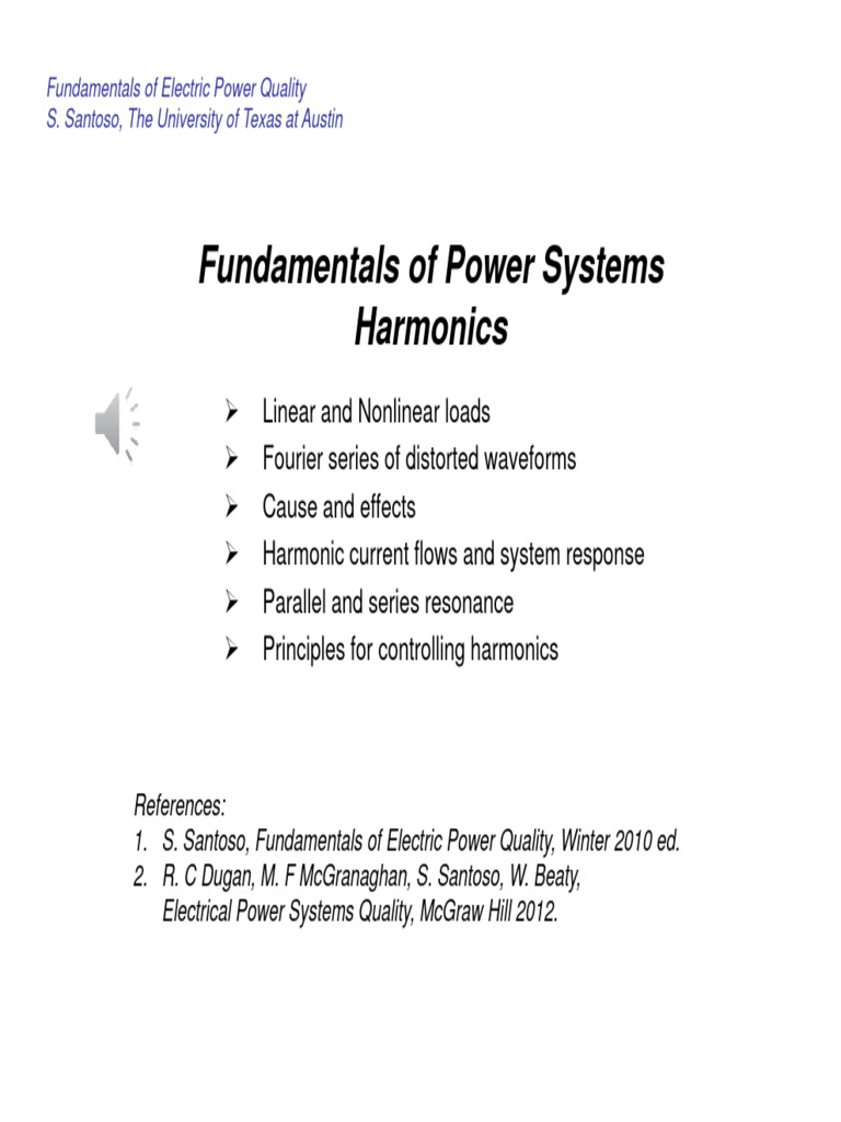 Module 4 - Power SYstems Harmonics | PDF | Inductor | Resonance