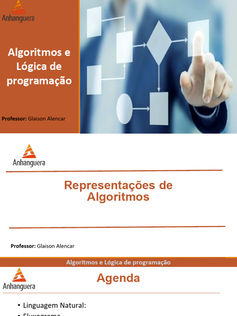 Logica - Programacao - Mod01 - Aula - 03 | PDF | Algoritmos ...