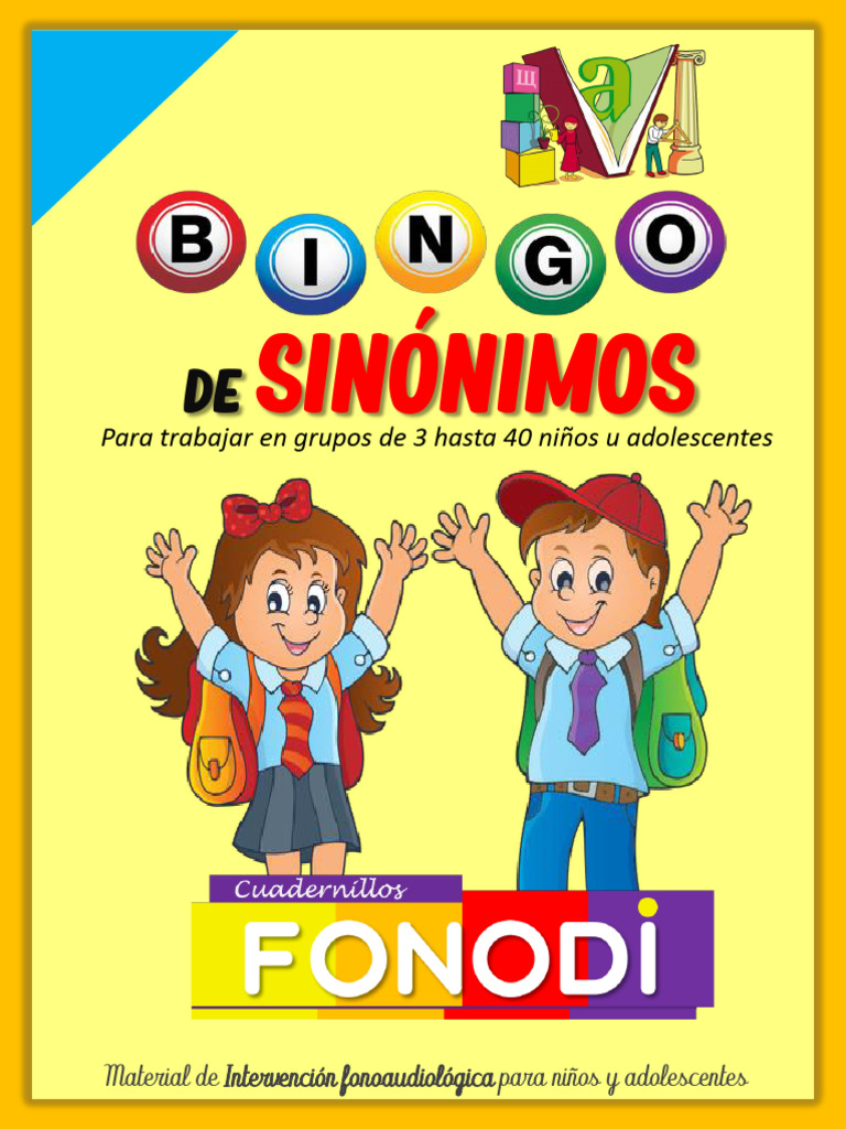 Bingo Sinónimos Fonodi | PDF