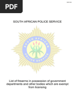 Firearm Ownership Transfer Form SAPS 534 | PDF | Identity Document ...