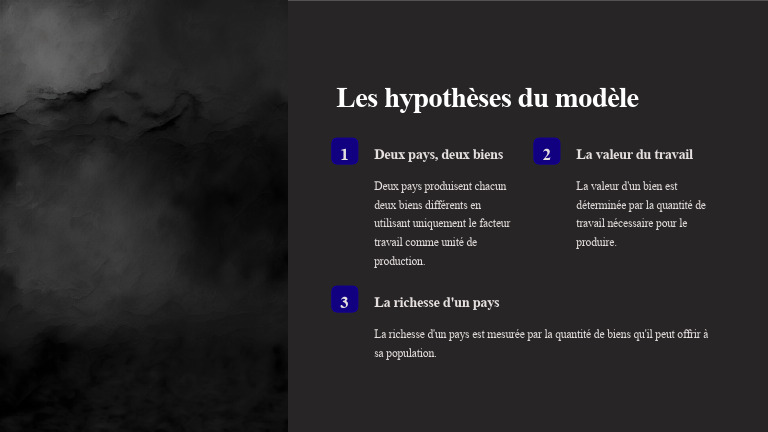 Les Hypotheses Du Modele d'ADAM SMITH | PDF