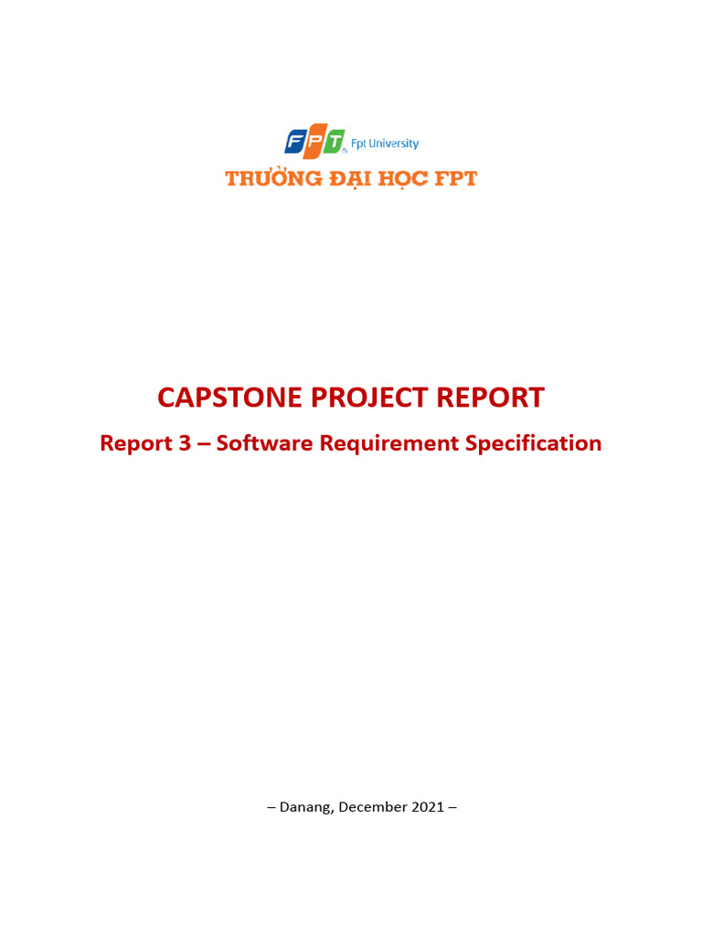 Report3 - Software Requirement Specification - Important | Download Free PDF | Use Case | User ...
