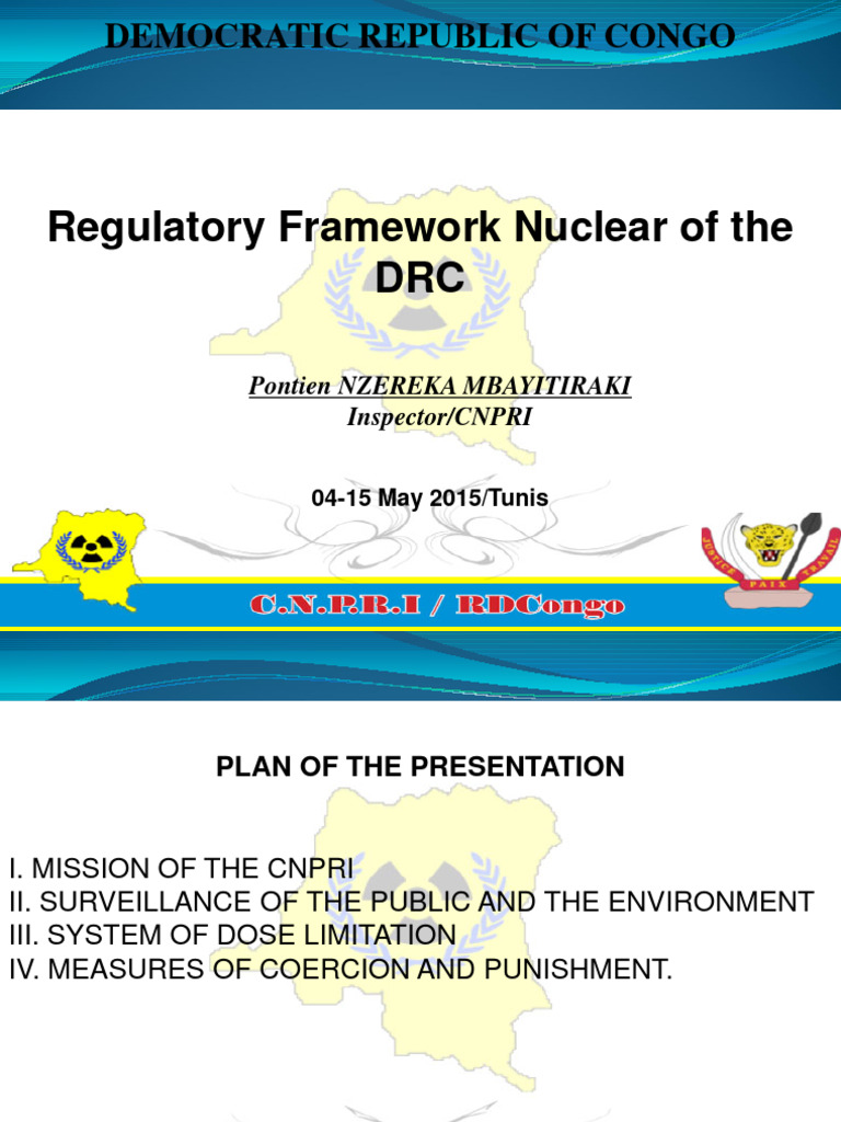 Présentation Rdc - English | PDF | Radiation Protection | Ionizing ...