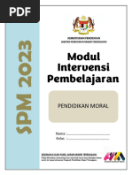 Soalan Pertengahan Tahun Pendidikan Moral Tingkatan 5 | PDF