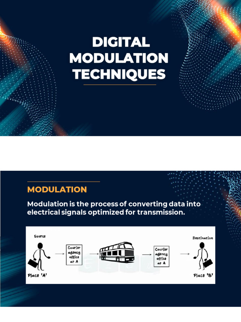 Digital Modulation Techniques | PDF Digital Modulation Techniques | PDF