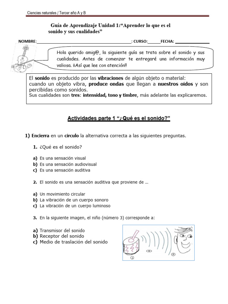 Ciencias Sonido | PDF | Sonido | Neurociencia
