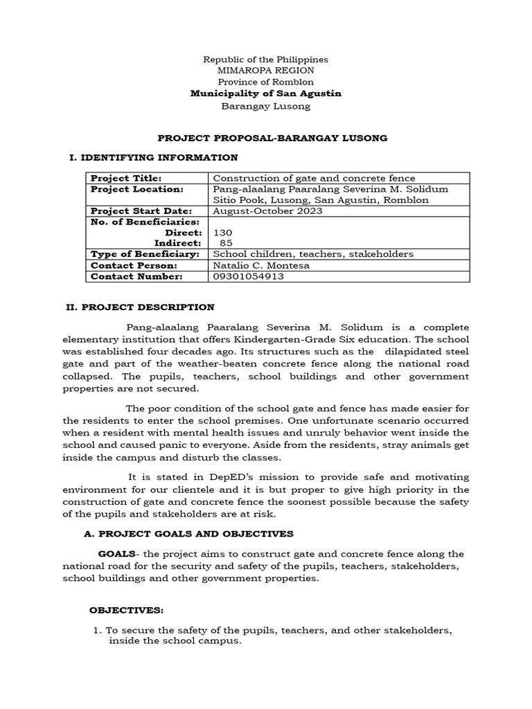 Project Proposal | PDF | Learning