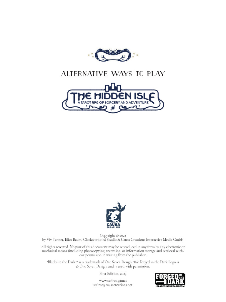 The Hidden Isle - Solitaire Rules | PDF