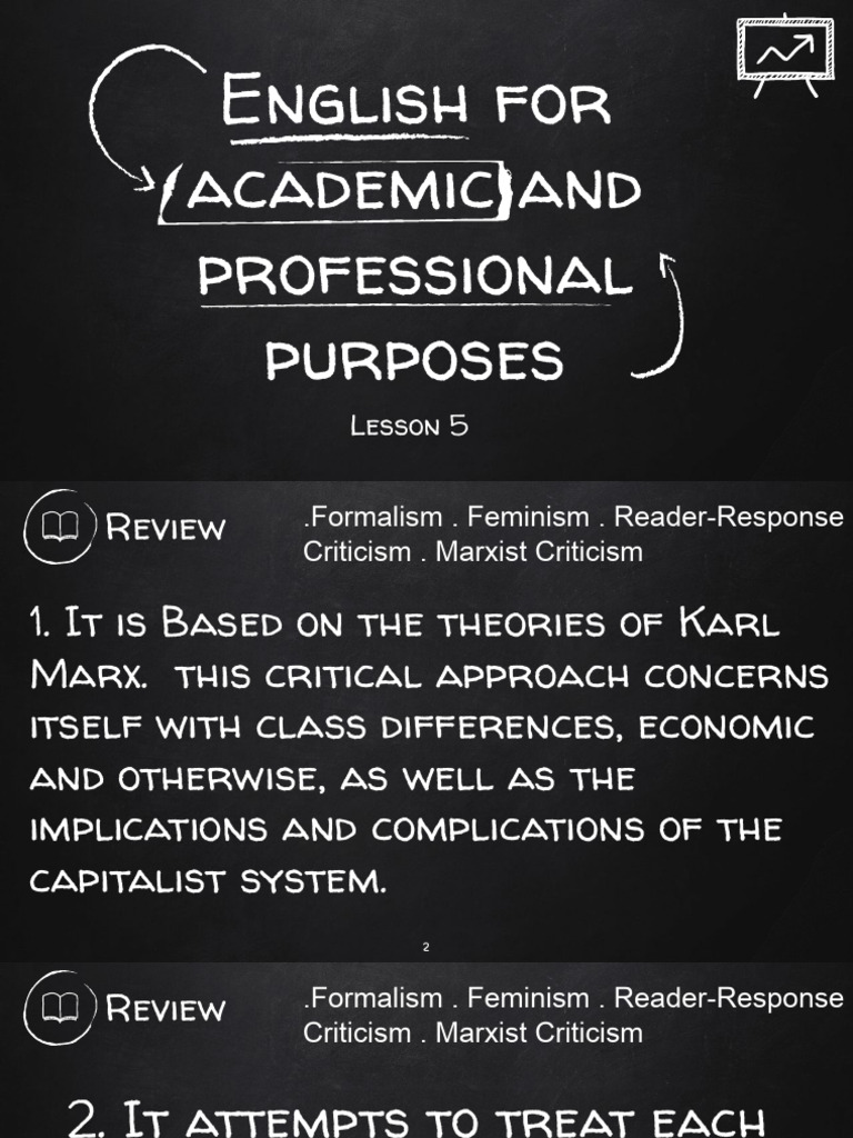 EAPP Lesson 5 | PDF | Marxism | Feminism