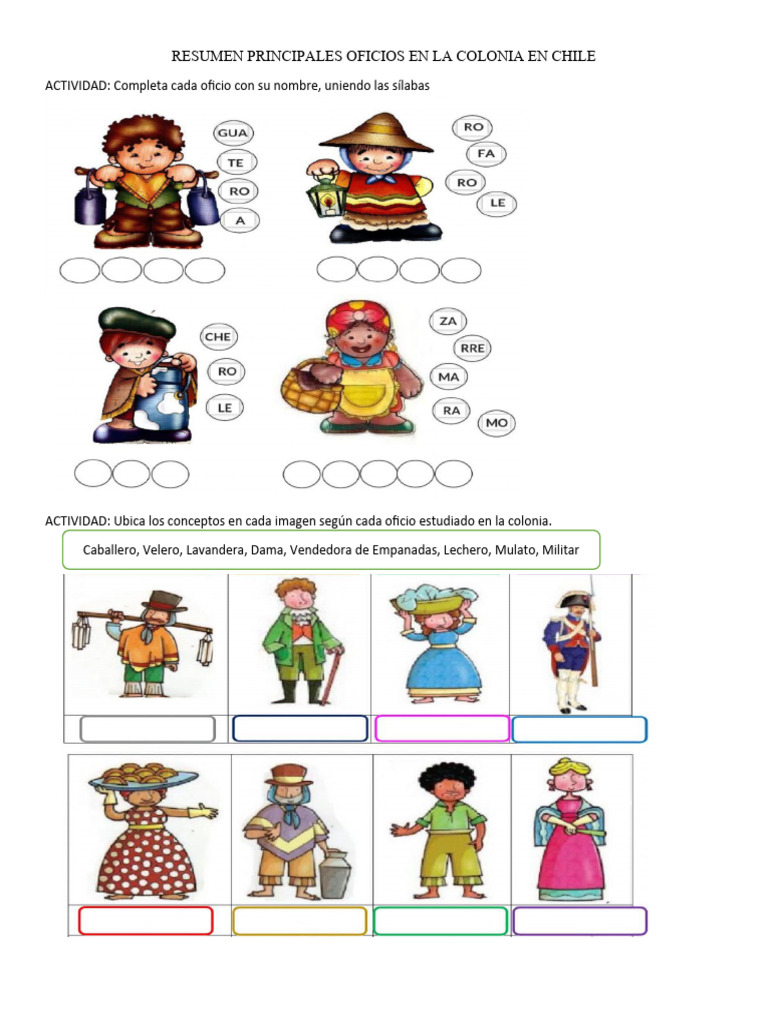 Oficios Coloniales | PDF