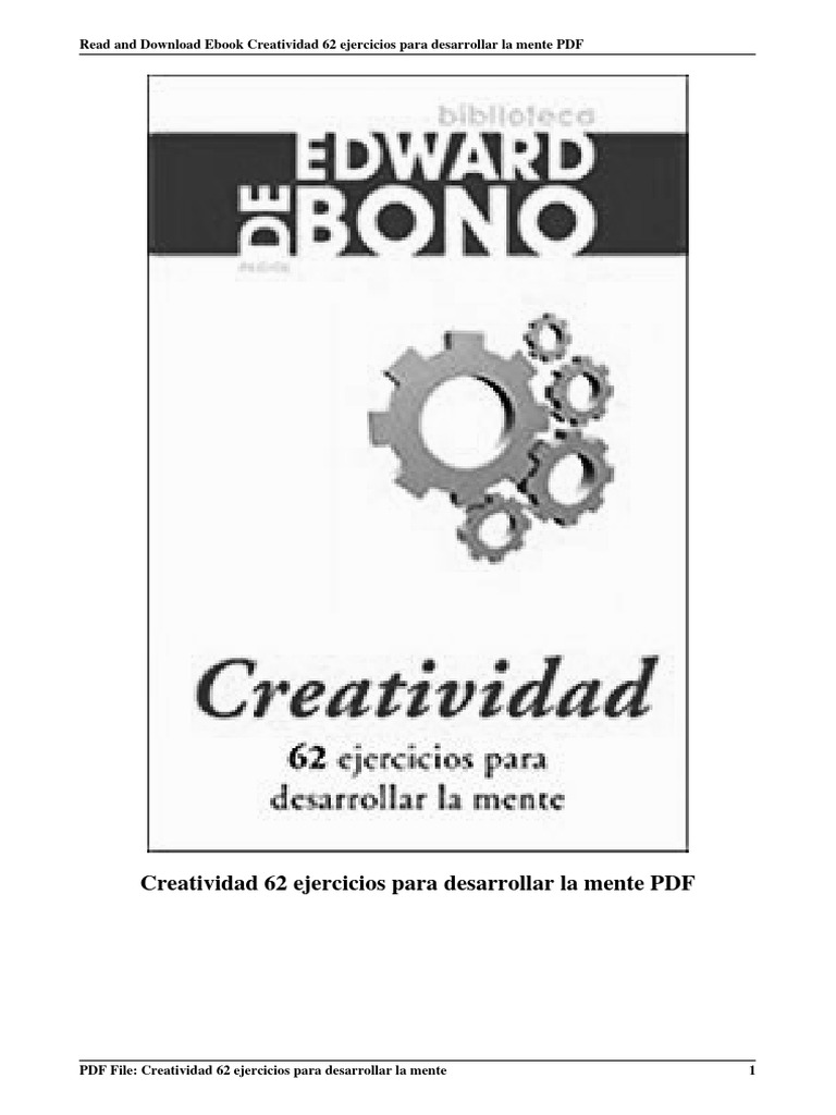 Creatividad 62 Ejercicios | PDF