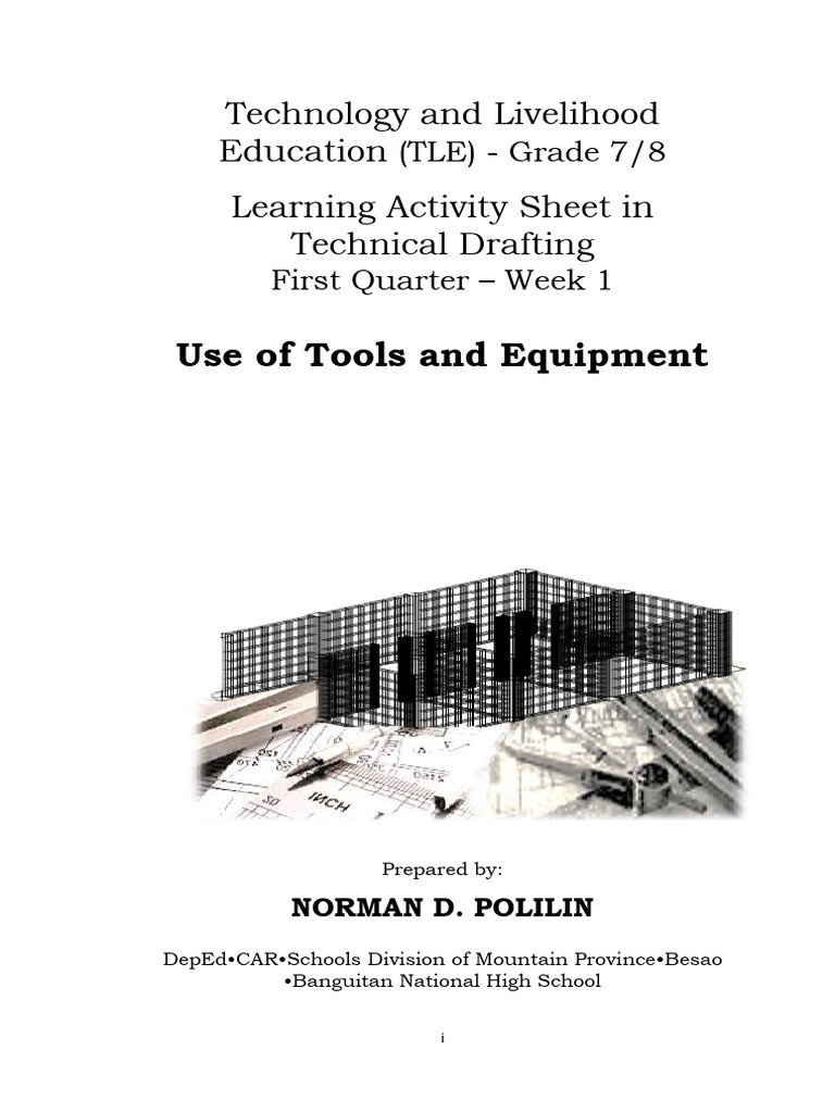 Technical Drafting - G7 - 8 - Week 1 LAS Print | PDF | Technical ...