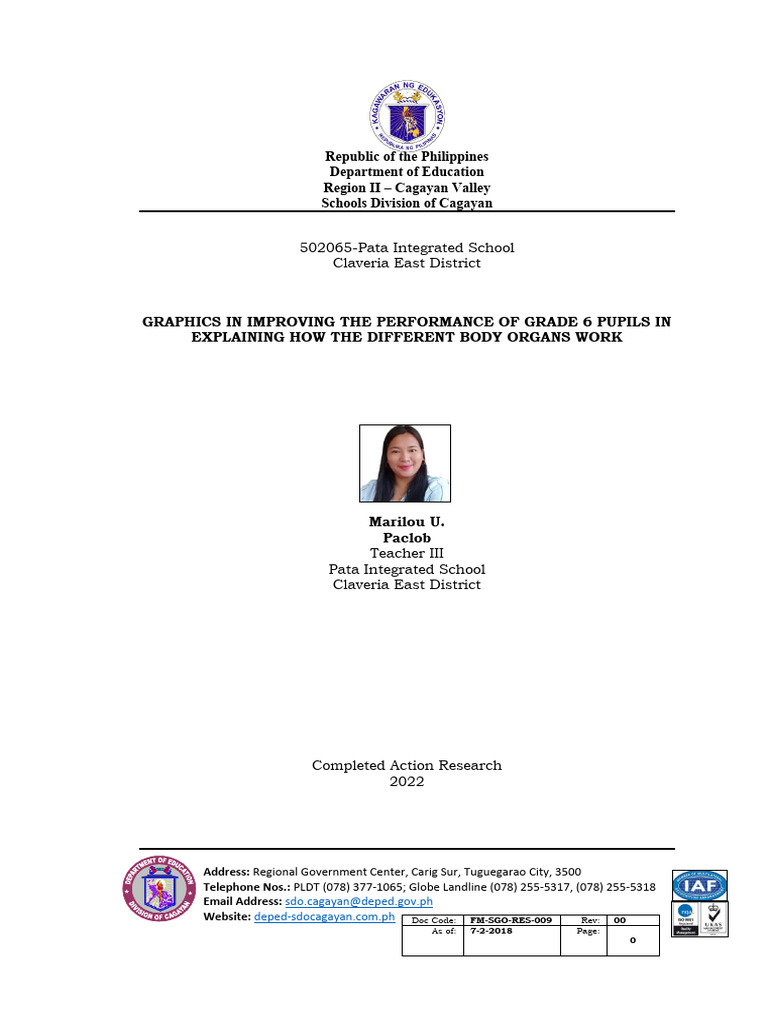 GRAPHICS Completed Research | PDF | Learning | Curriculum