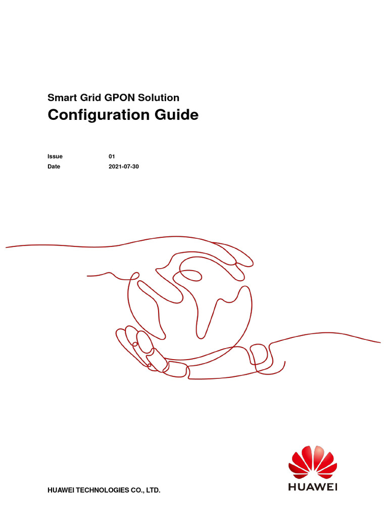 Smart Grid GPON SolutionConfiguration Guide | PDF | Computer Network | Communications Protocols