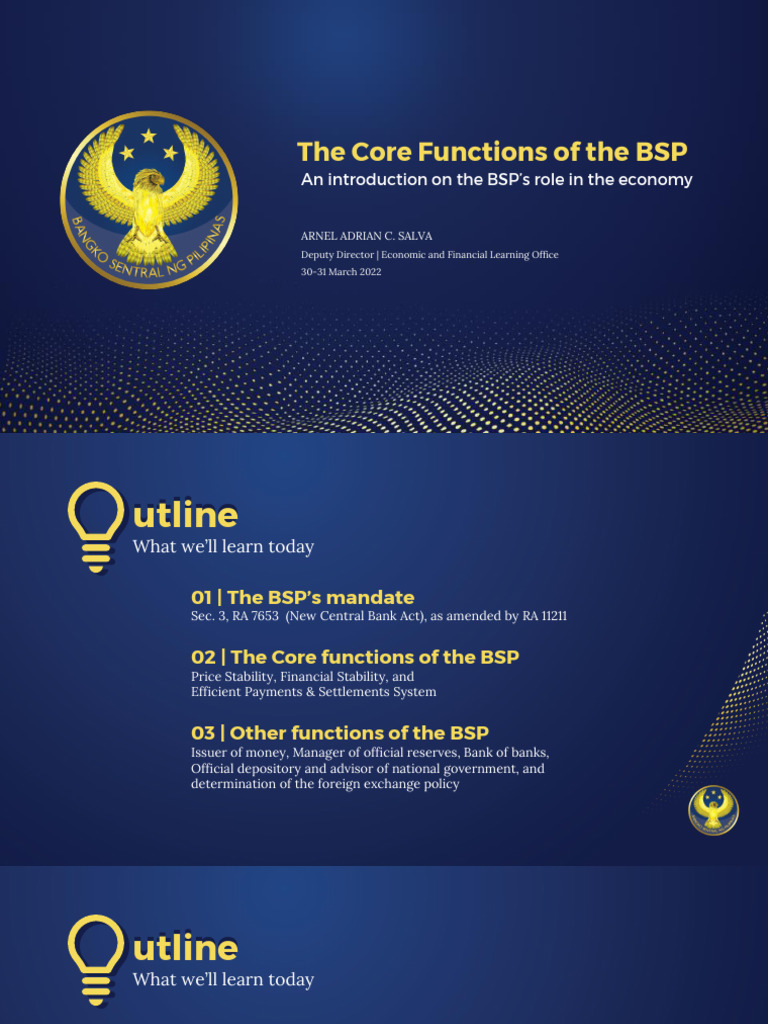BSP (Functions) | PDF | Inflation | Monetary Policy