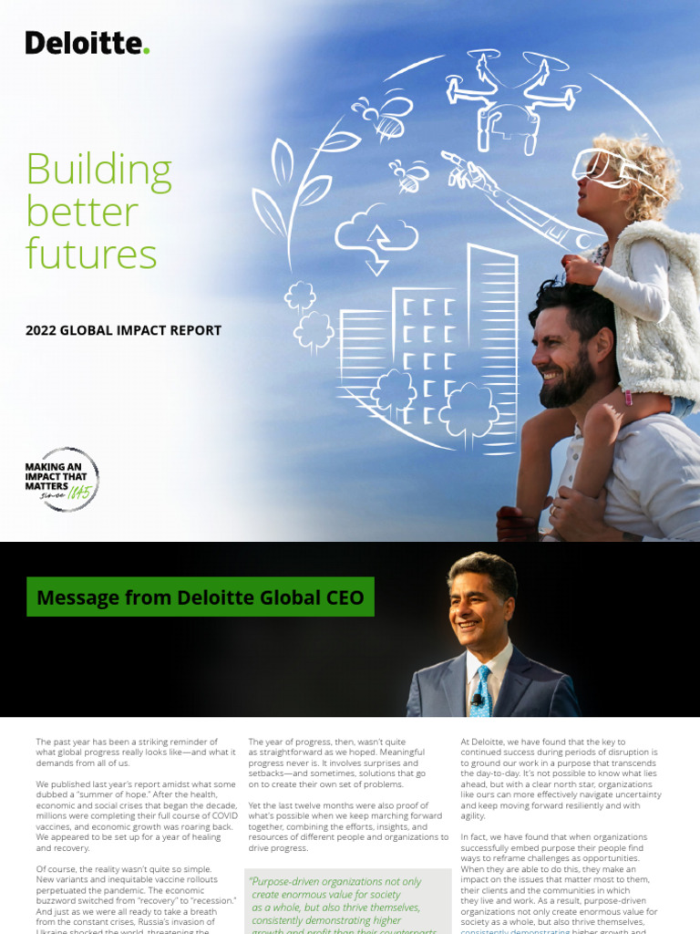GX About Deloitte Global Report Full Version 2022 | PDF | Analytics | Outsourcing