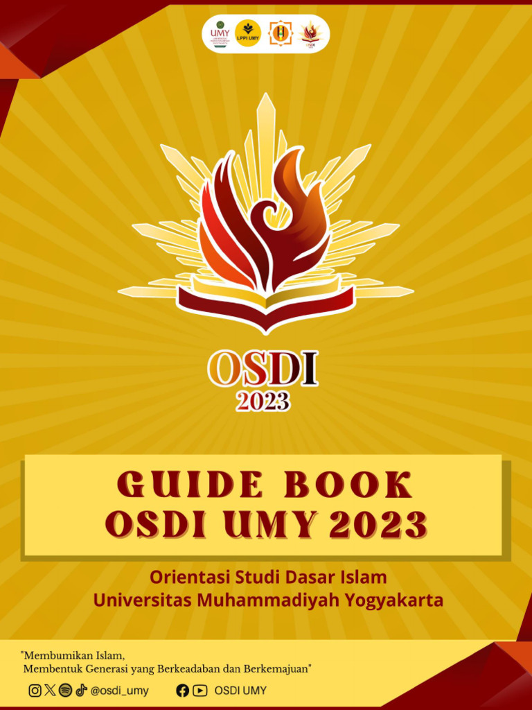 Guide Book Osdi 2023 Fix | PDF