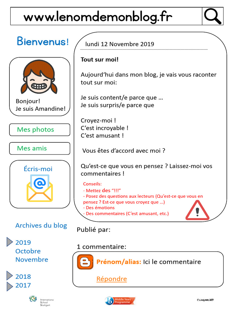 Format Blog French | PDF