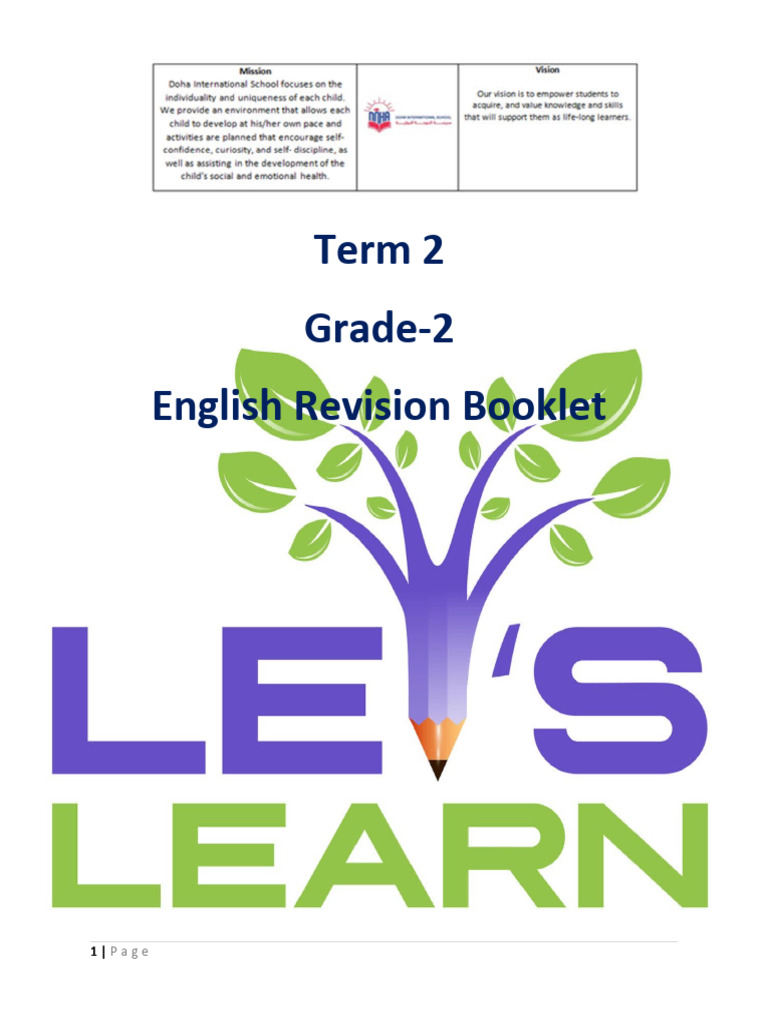 Revision Sheets Grade 2 Term 2 | PDF | Peter Rabbit