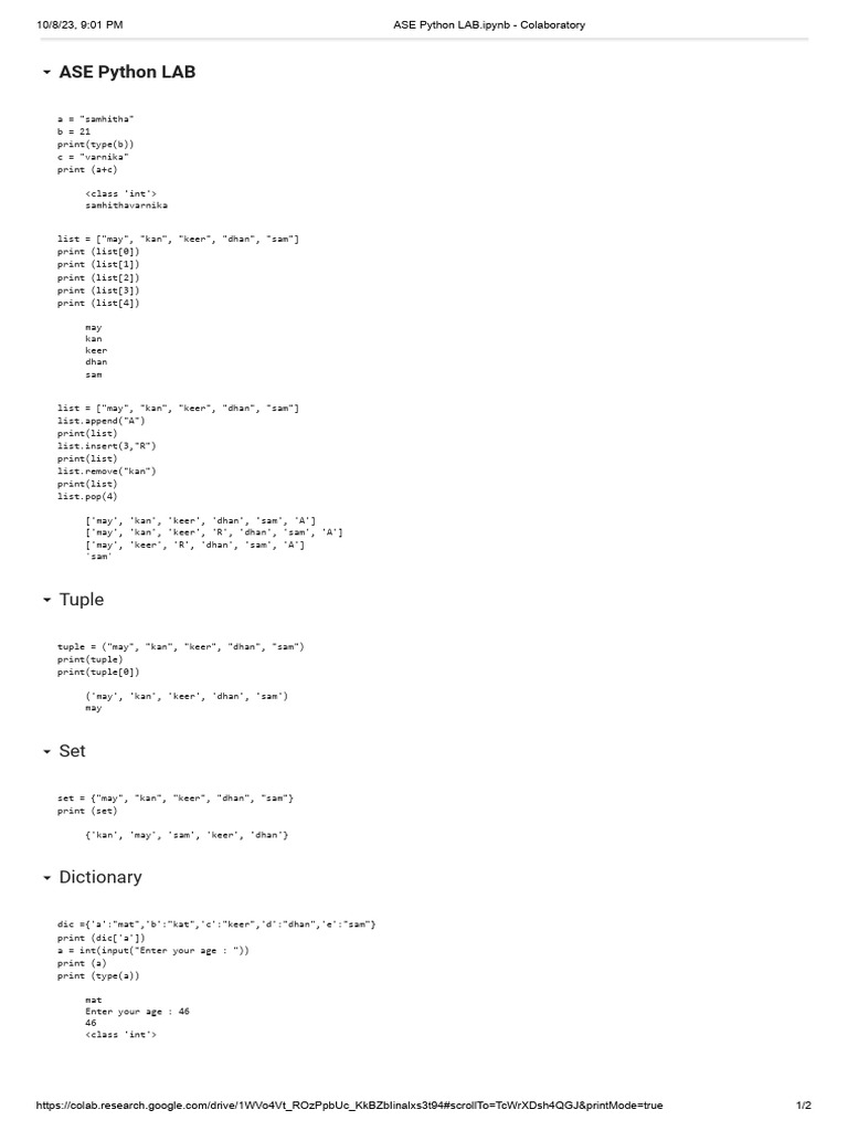 Ase Python Lab Ipynb Colaboratory Pdf