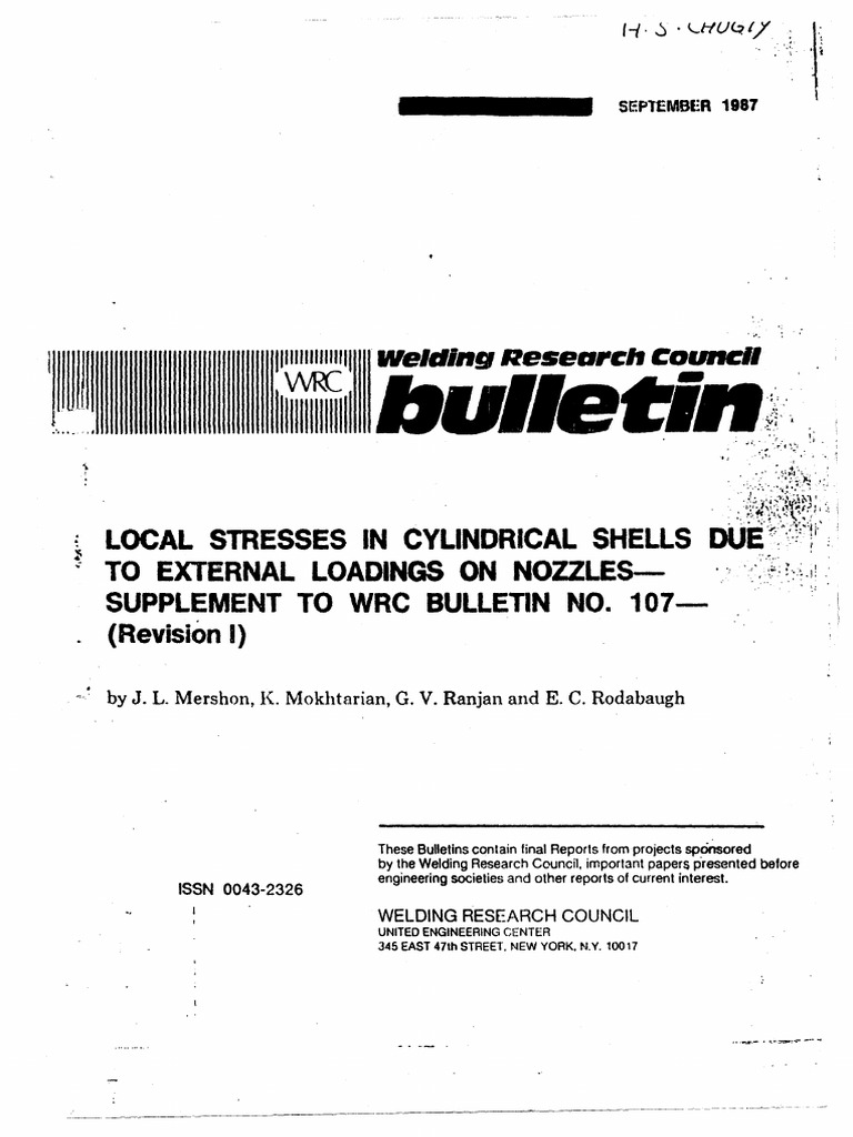 WRC Bulletin 297 - Old | PDF