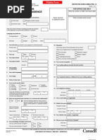 IMM 5707 (Family Info. Form) | PDF | Marriage | Passport