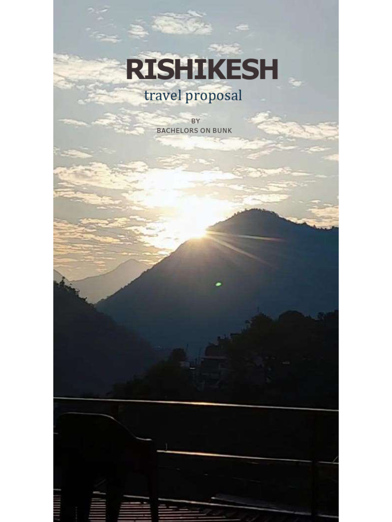 Rishikesh Itinerary For Nights | PDF