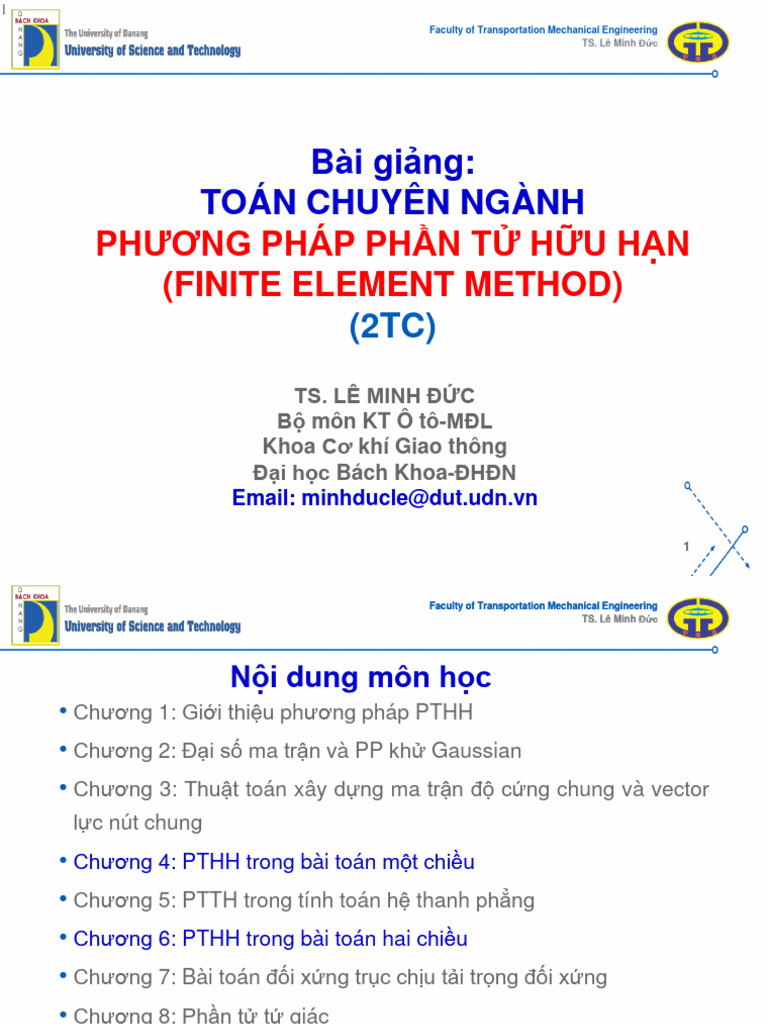 C1 - GT Phuong Phap PTHH | PDF
