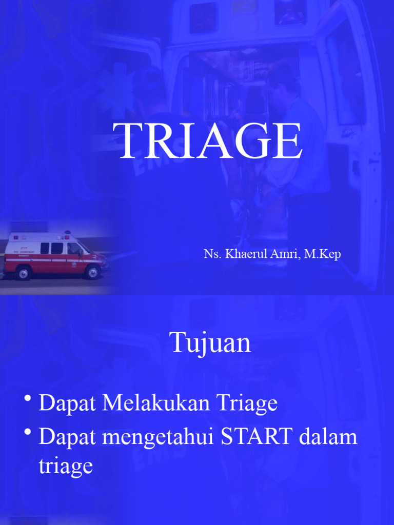 Triage | PDF