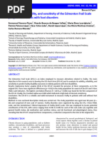 Rockwood Frailty Scale | PDF