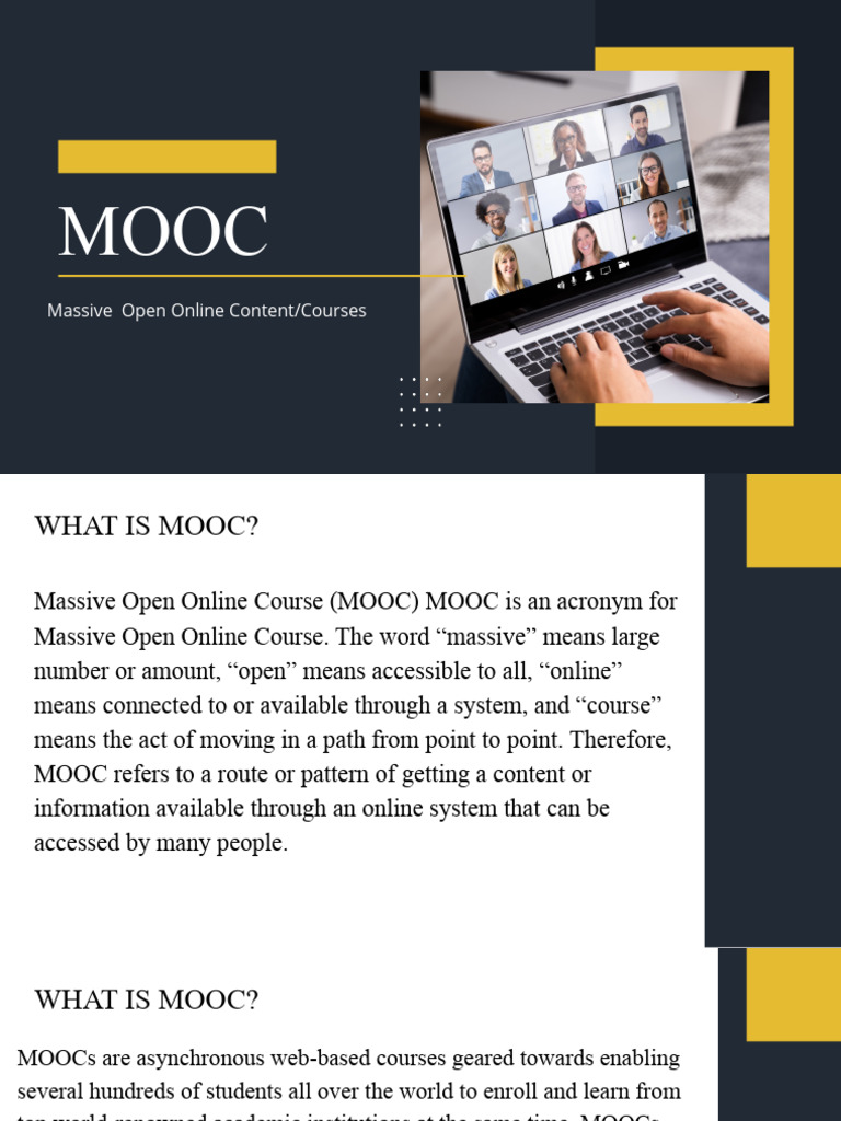 MOOCS | PDF