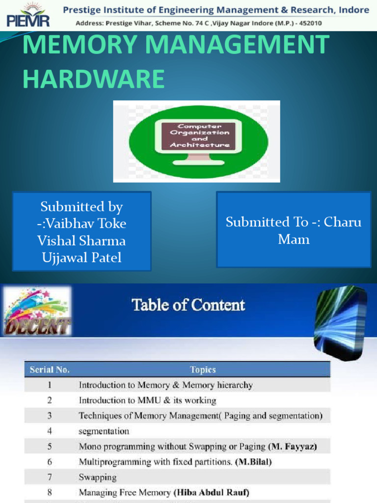 Memory Management Quiz | PDF