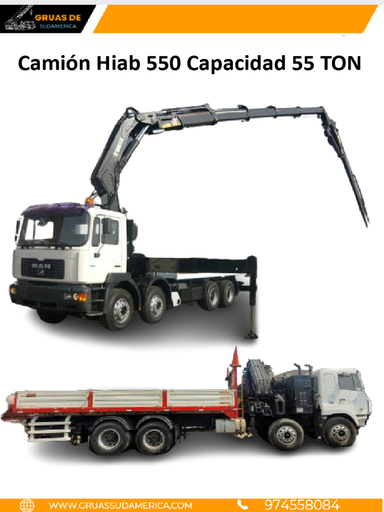 Camion Hiab 550-6 | PDF