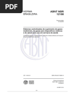 NBR 12188-Gases Medicinais Atualizada | PDF | Gases | Oxigênio