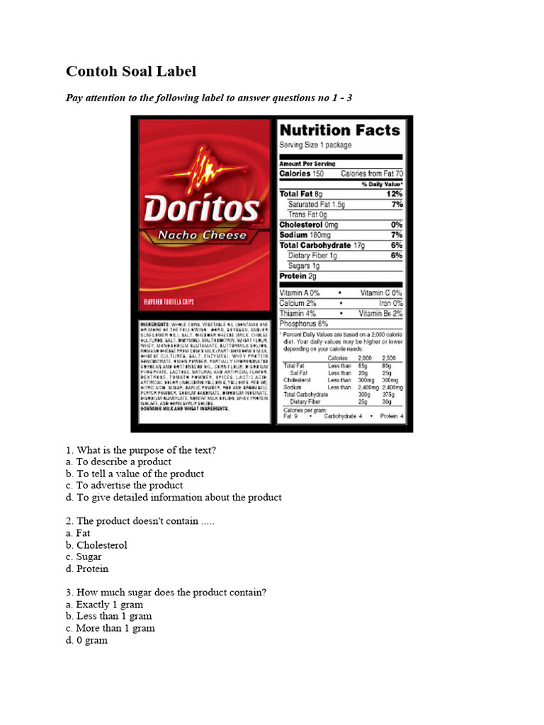Soal Label | PDF