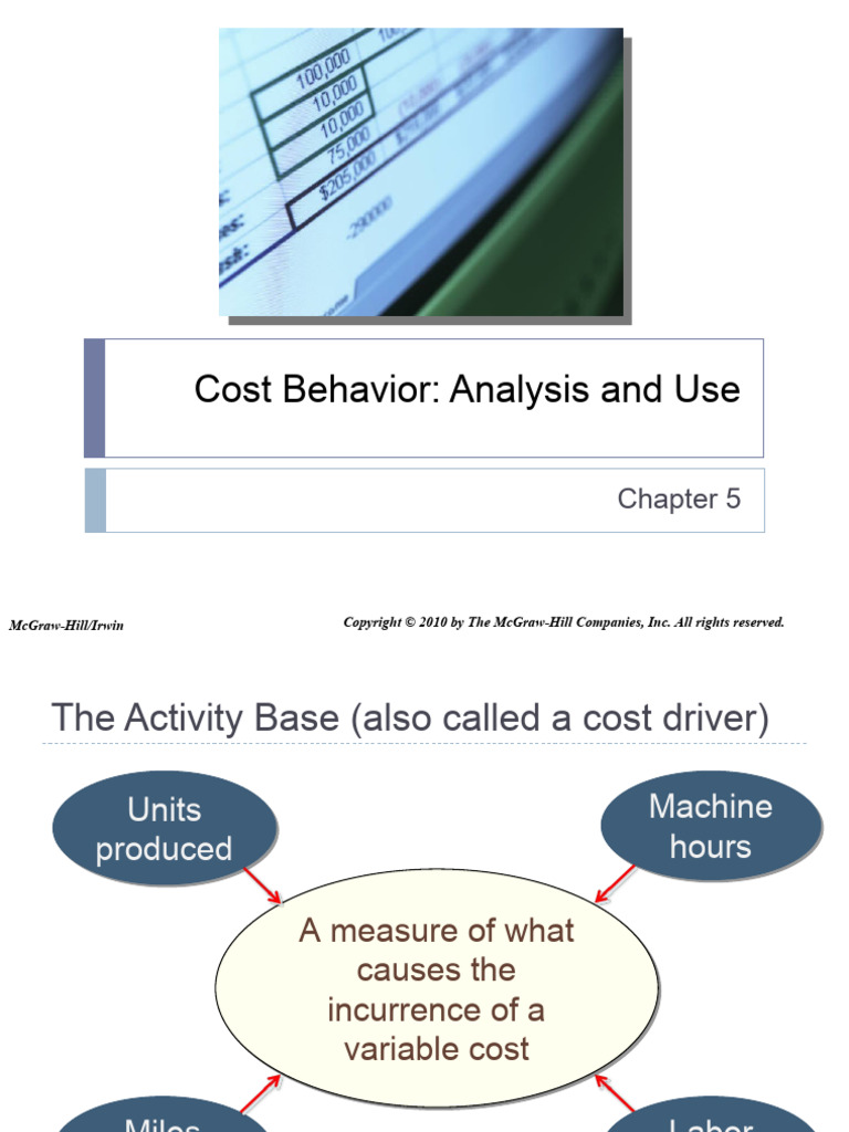 Cost Behavior | PDF | Regression Analysis | Least Squares