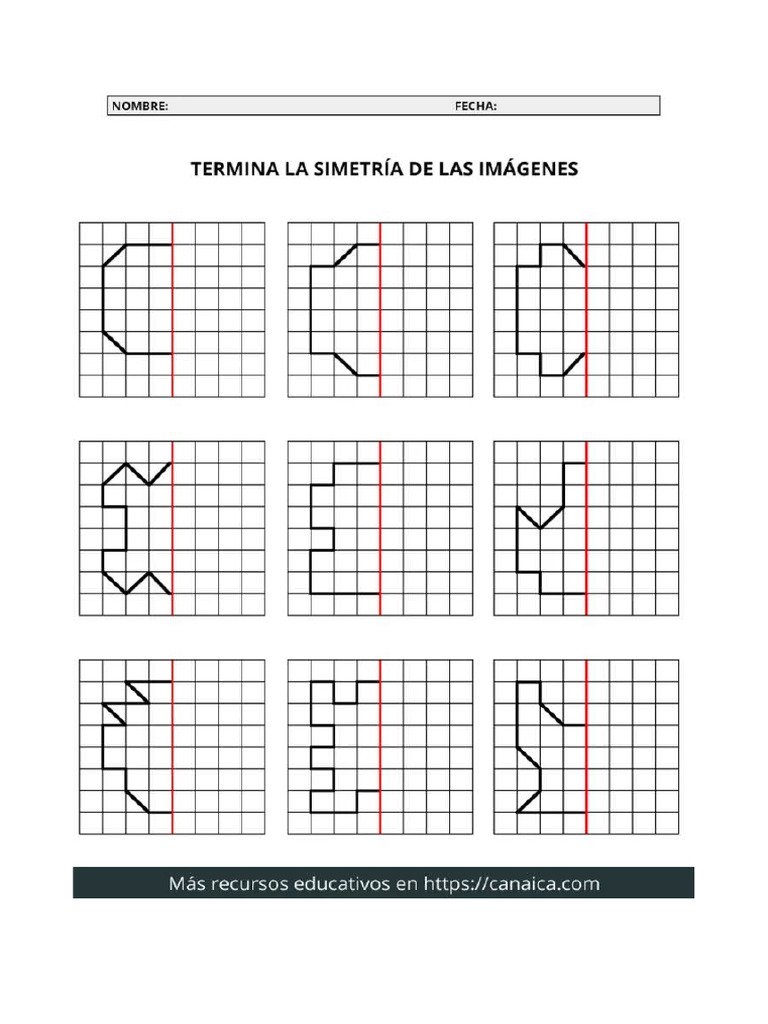 Ejercicio Simetria | PDF
